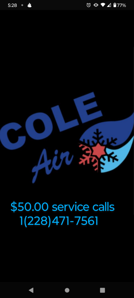 COLE AIR - Updated July 2025 - Request a Quote - Ocean Springs ...