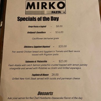 MIRKO PASTA - Updated July 2025 - 134 Photos & 260 Reviews - 1281 ...