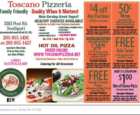 TOSCANO PIZZERIA - Updated October 2025 - 89 Photos & 58 Reviews - 3383 ...