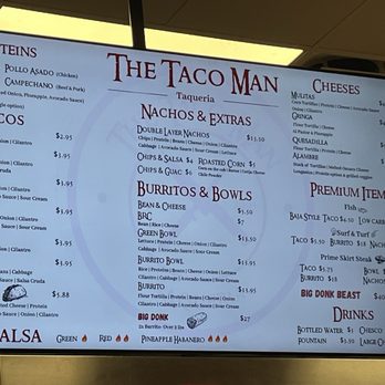 THE TACO MAN - Updated November 2024 - 163 Photos & 59 Reviews - 891 W ...