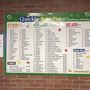 QUICKLY BOBA TEA - 106 Photos & 79 Reviews - Coffee & Tea - 218 ...