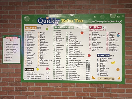 QUICKLY BOBA TEA - TEMP. CLOSED - 109 Photos & 85 Reviews - 218 ...