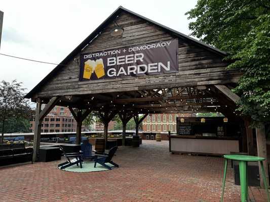 DISTRACTION AND DEMOCRACY BEER GARDEN - Updated May 2024 - 1 City Hall ...