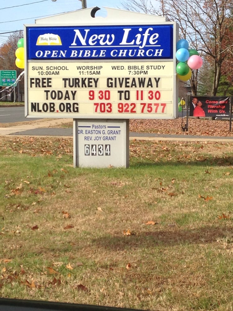 NEW LIFE OPEN BIBLE CHURCH - Updated March 2025 - 6434 Franconia Rd ...