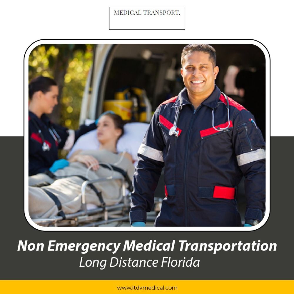 ITDV NON EMERGENCY MEDICAL TRANSPORTATION - Updated December 2024 - SW ...