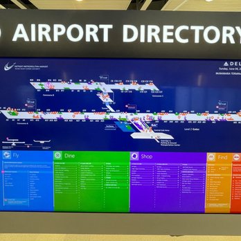 DETROIT AIRPORT MCNAMARA TERMINAL - DTW - Updated September 2024 - 605 ...