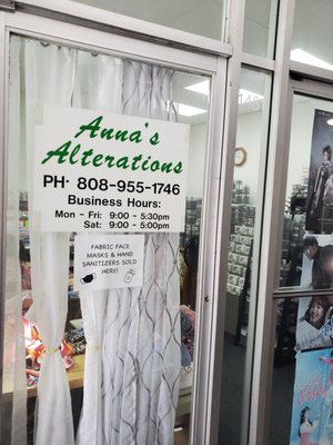 ANNA’S ALTERATIONS - Updated January 2026 - 20 Reviews - 1481 S King St ...