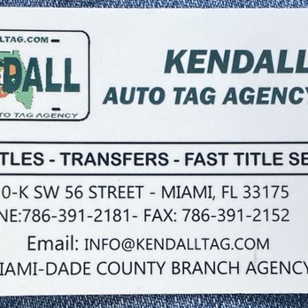 KENDALL AUTO TAG AGENCY - Updated October 2025 - 21 Photos & 15 Reviews ...