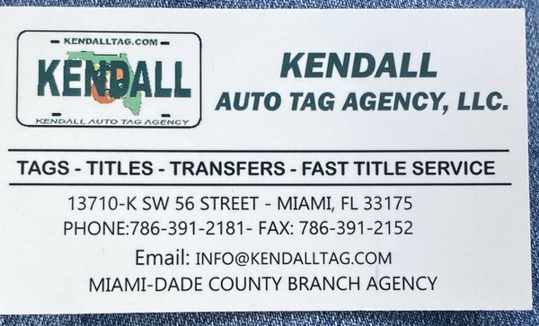KENDALL AUTO TAG AGENCY - Updated January 2026 - 21 Photos & 17 Reviews ...