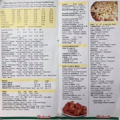 PADRONES PIZZA - Updated July 2025 - 1114 Lincoln Ave, Wapakoneta, Ohio ...