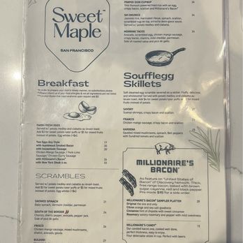 SWEET MAPLE - Updated February 2025 - 7859 Photos & 4982 Reviews - 2101 ...