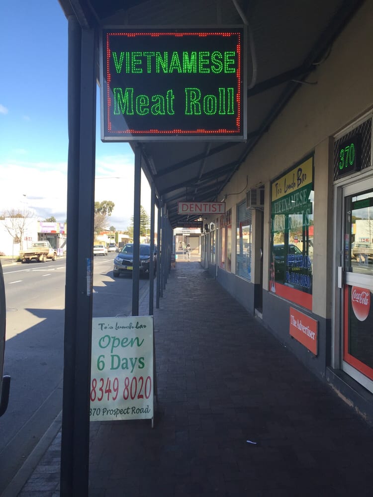 TO’S LUNCH BAR - 370 Prospect Rd, Kilburn South Australia, Australia ...