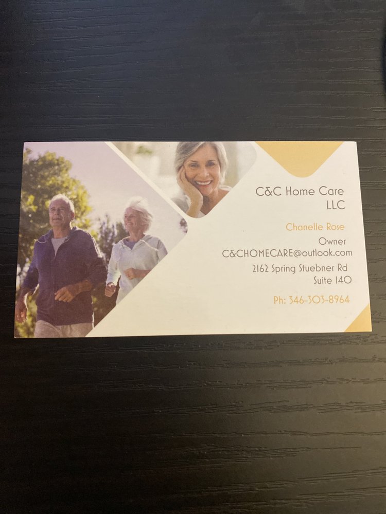C&C HOME CARE - 2162 Spring Stuebner Rd, Spring, Texas - Home Health ...