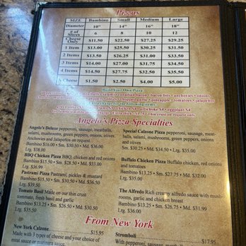 ANGELO’S ITALIAN RESTAURANT & PIZZERIA - Updated December 2025 - 687 ...
