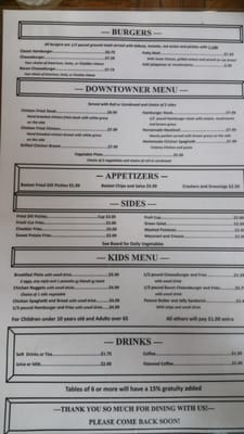 THE DOWNTOWNER RESTAURANT - Updated October 2025 - 21 Reviews - 2 W Ave ...