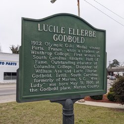 LUCILE ELLERBE GODBOLD HISTORICAL MARKER - 153 Railroad Ave, Estill ...