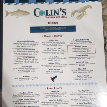 COLIN’S SEAFOOD AND GRILL - Updated December 2025 - 120 Photos & 94 ...