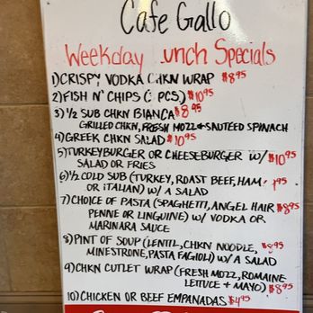CAFE GALLO - Updated August 2025 - 45 Photos & 93 Reviews - 1153 Inman ...