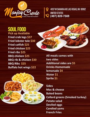 MANJAY CREOLE & SOUL FOOD RESTAURANT - Updated January 2026 - 15 Photos ...