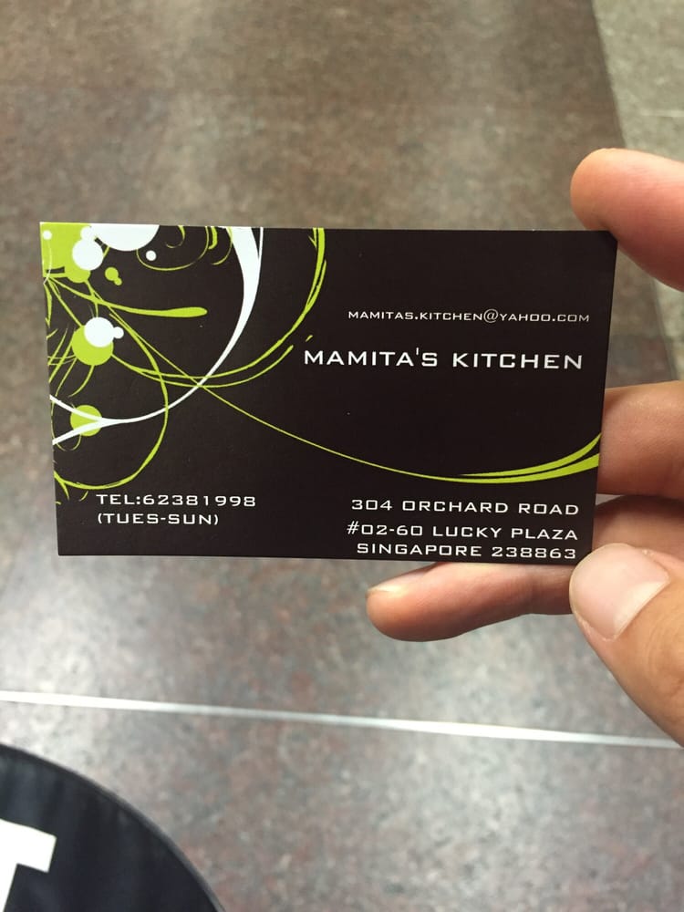 MAMITA’S KITCHEN - Updated March 2026 - 304 Orchard Rd, Singapore ...