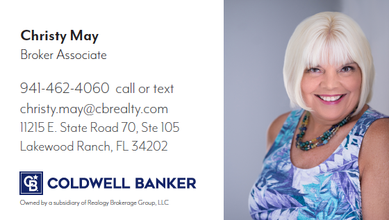 CHRISTY MAY - COLDWELL BANKER - 11215 E State Rd 70, Bradenton, Florida ...