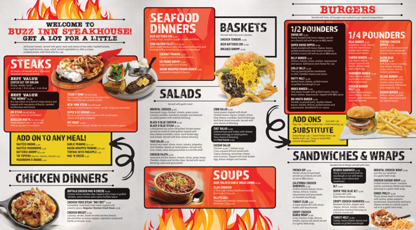 BUZZ INN STEAKHOUSE & LOUNGE - Updated October 2025 - 34 Photos & 87 ...