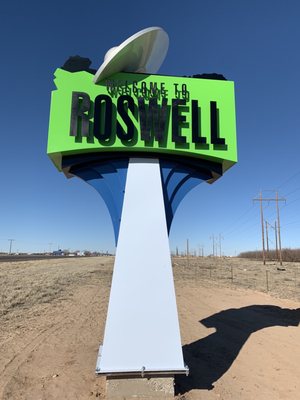 ROSWELL WELCOME SIGN - Updated October 2025 - 32 Photos & 14 Reviews ...