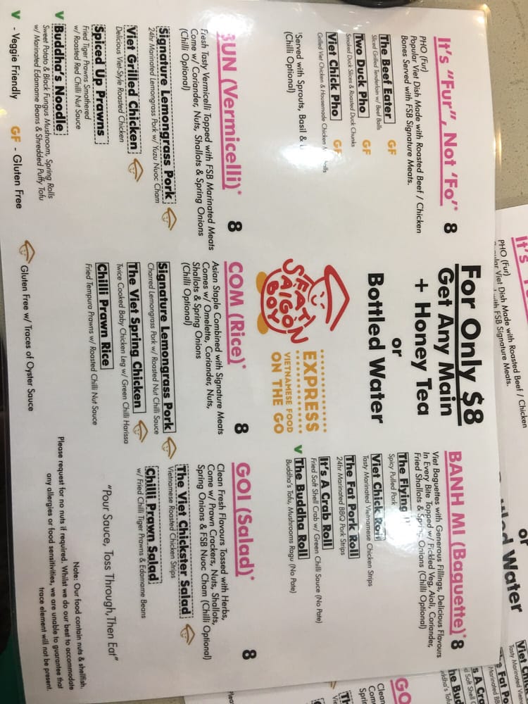 FAT SAIGON BOY EXPRESS - Updated June 2024 - 16 Enggor St, Singapore ...