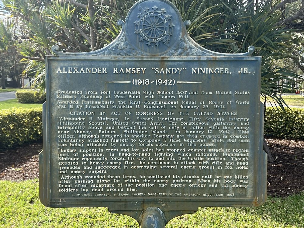 ALEXANDER RAMSEY SANDY NININGER JR. - 800 NE 8th St, Fort Lauderdale ...