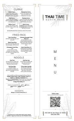 THAI TIME NORTH PARK - 352 Photos & 425 Reviews - 4102 30th St, San ...