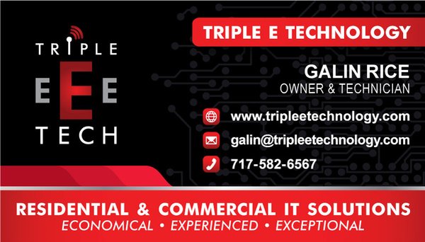 TRIPLE E TECHNOLOGY - Updated November 2025 - 432 Kistler Rd, Elliottsburg, Pennsylvania - IT ...