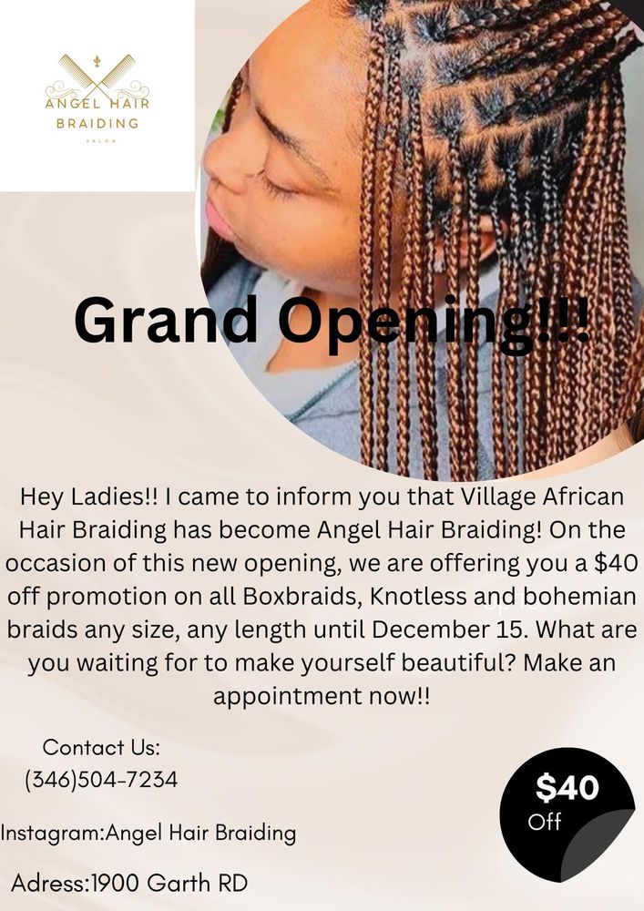 ANGEL HAIR BRAIDING - Updated January 2025 - Request an Appointment ...