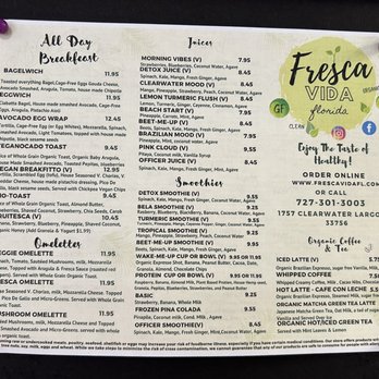 FRESCA VIDA FLORIDA - Updated February 2025 - 108 Photos & 111 Reviews ...