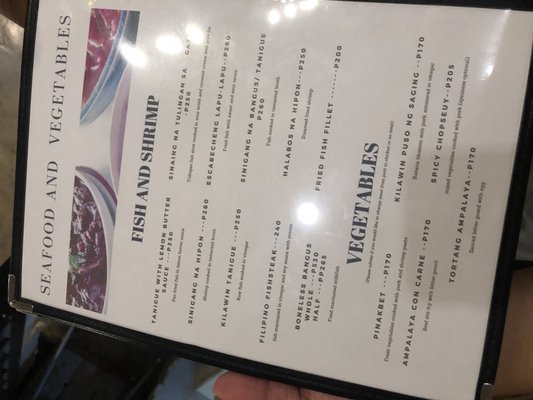 TIYA ISING’S FILIPINO RESTAURANT - Filipino - Roxas Street, Puerto ...