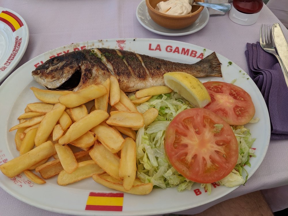 EL REY DE LA GAMBA 1 - Passeig de Joan de Borbó 53, Barcelona, Spain ...