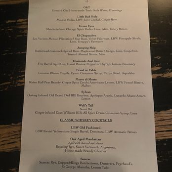 LITTLE BAD WOLF - Updated June 2024 - 2115 Photos & 2321 Reviews - 1541 ...