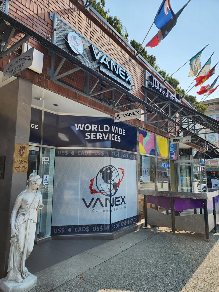 VANEX CURRENCY EXCHANGE - Updated December 2025 - 1105 Robson Street, Vancouver, British ...
