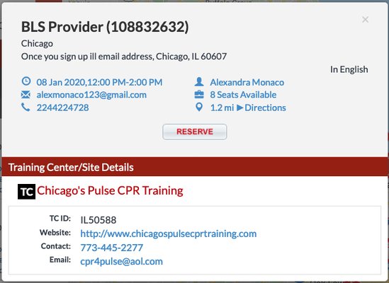 CHICAGO’S PULSE CPR TRAINING - Updated February 2026 - 3219 W 111th St ...