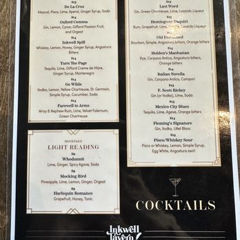 INKWELL TAVERN - Updated June 2025 - 294 Photos & 256 Reviews - 924 S ...