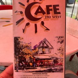 CAFE 210 WEST - Updated June 2025 - 70 Photos & 201 Reviews - 210 W ...