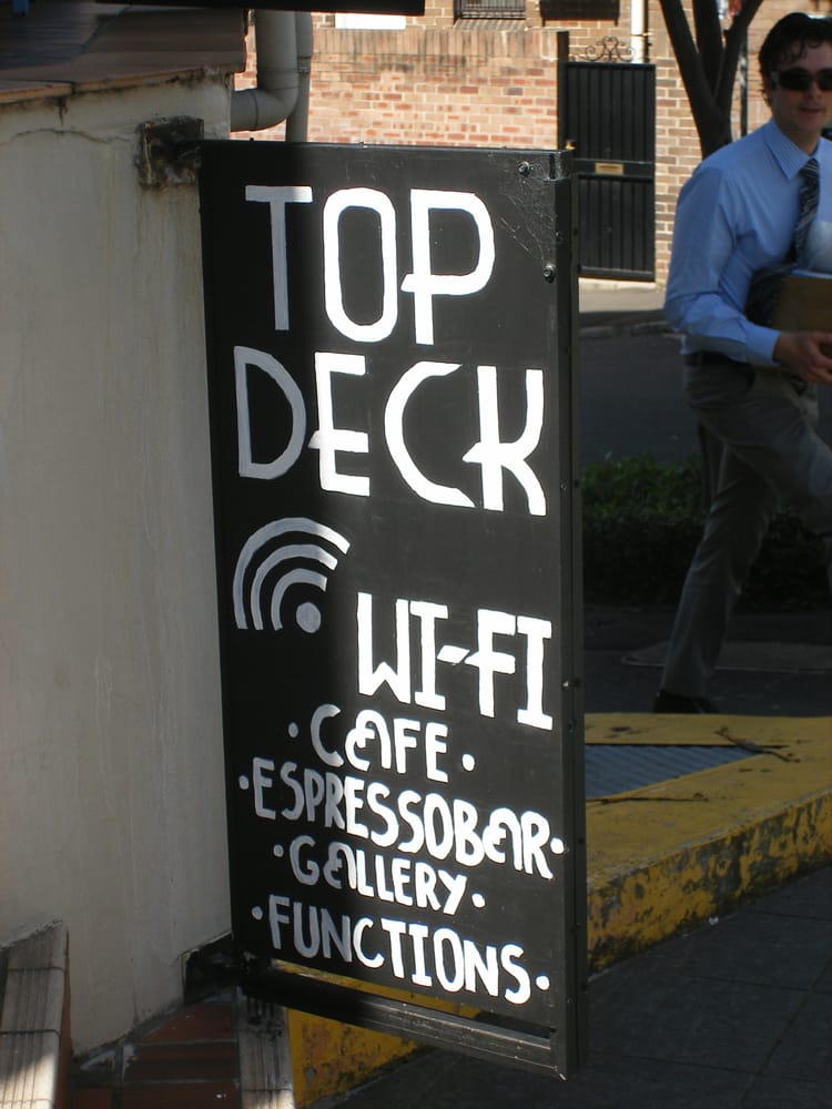 TOP DECK CAFE & RESTAURANT - Updated October 2024 - 323A Darling St ...