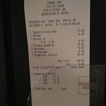 TABARD INN RESTAURANT - Updated July 2024 - 1642 Photos & 1835 Reviews ...