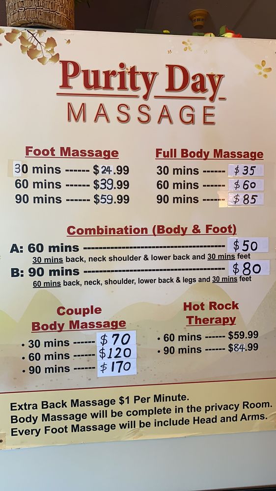 PURITY DAY MASSAGE - 26 Photos & 67 Reviews - 1130 Fremont Blvd ...