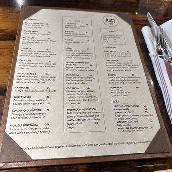 RUST BISTRO BAR - Updated December 2025 - 51 Photos & 44 Reviews - 1801 ...