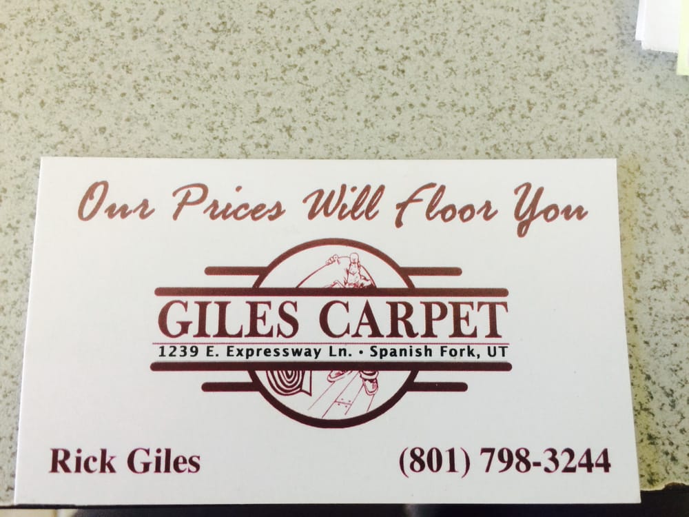 GILES CARPET - Updated August 2025 - 1239 Expressway Ln, Spanish Fork ...