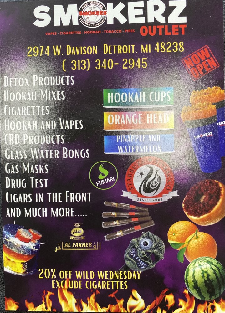 SMOKERS OUTLET - Updated December 2025 - 2974 W Davison St, Detroit ...