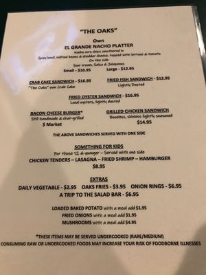 OAKS RESTAURANT - Updated October 2024 - 20 Photos & 39 Reviews - 5434 ...