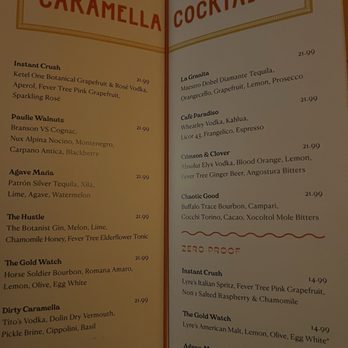 CARAMELLA ITALIAN RESTAURANT & LOUNGE - Updated March 2025 - 235 Photos ...