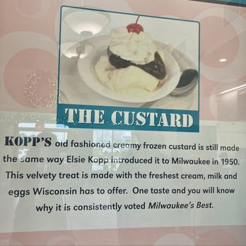 KOPP’S FROZEN CUSTARD - Updated June 2025 - 274 Photos & 492 Reviews ...