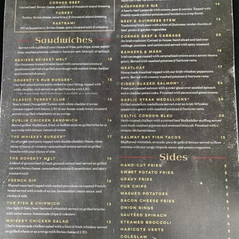 DOHERTY’S IRISH PUB & RESTAURANT - PITTSBORO - Updated January 2026 ...